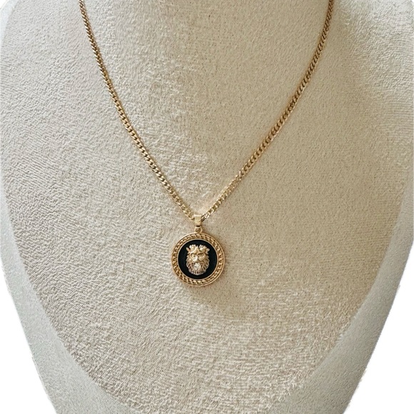 Aldo | Jewelry | Aldo Lion Head Gold Tone Necklace | Poshmark